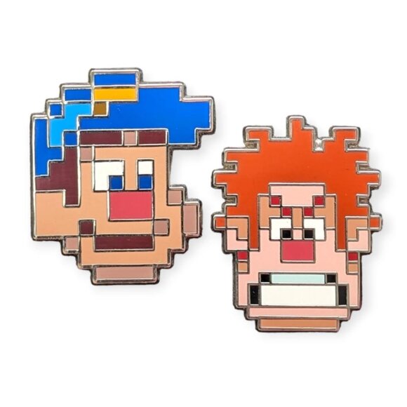 Disney | Accessories | Wreck It Ralph Disney Pins Pixel Fixit Felix Jr ...
